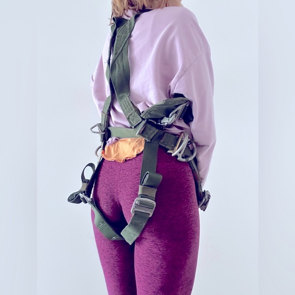 Accessories | Vintage Military Paratrooper Parachute Safety Harness ...